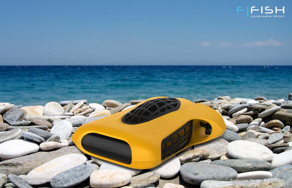 黑科技探秘大海 全球首款消费级水下机器人FiFish飞行鱼CES首发 - 太火鸟-B2B工业设计与产品创新SaaS平台